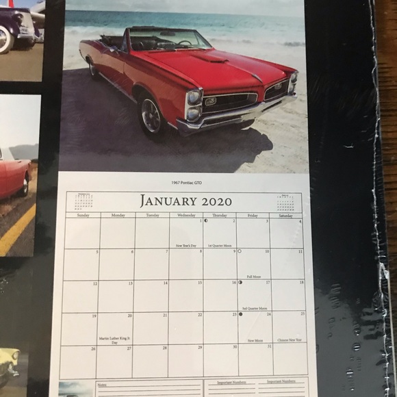 Office | New Classic Cars 220 Calendar | Poshmark